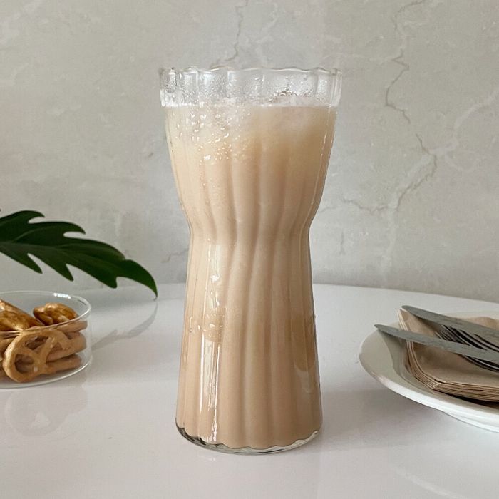 11 힐즈 라인 유리컵 450ml 무지 유리컵 홈카페 예쁜컵 데일리 내열유리 감도 깊은 취향 셀렉트샵 29cm
