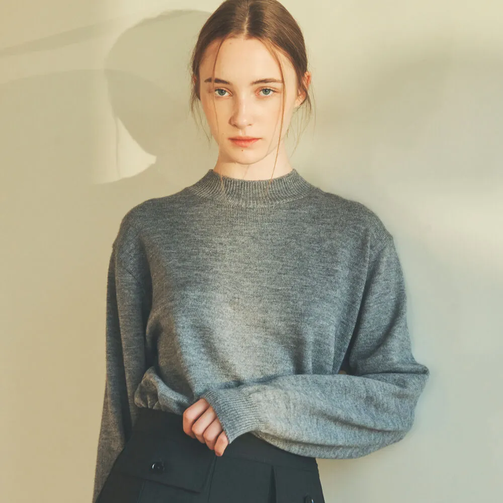 유니섹스 폰드 모크넥 니트_GREY - 감도 깊은 취향 셀렉트샵 29CM