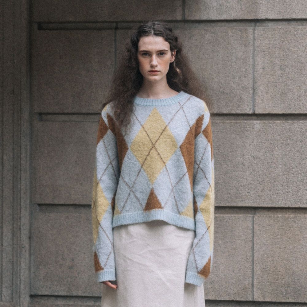 argyle soft wool knit - 감도 깊은 취향 셀렉트샵 29CM