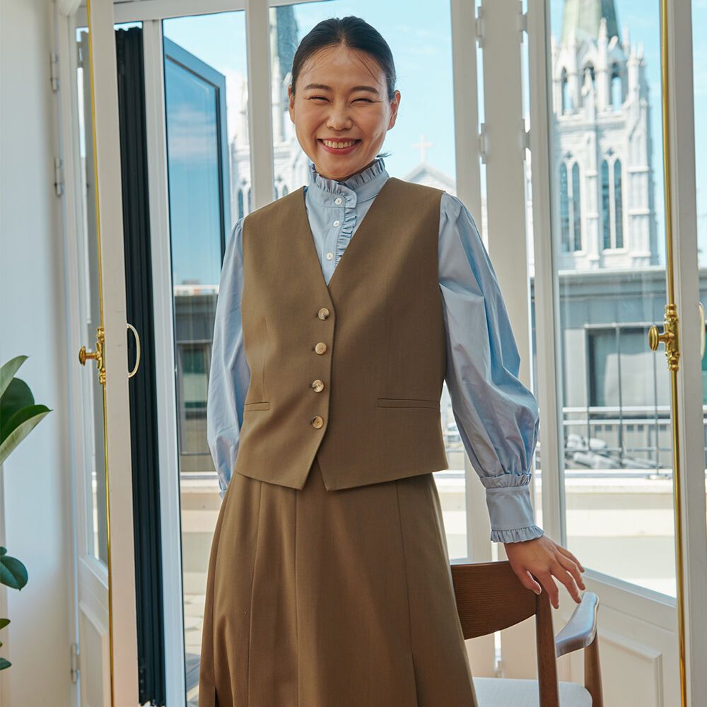 Classic Wool Vest - Beige - 감도 깊은 취향 셀렉트샵 29CM