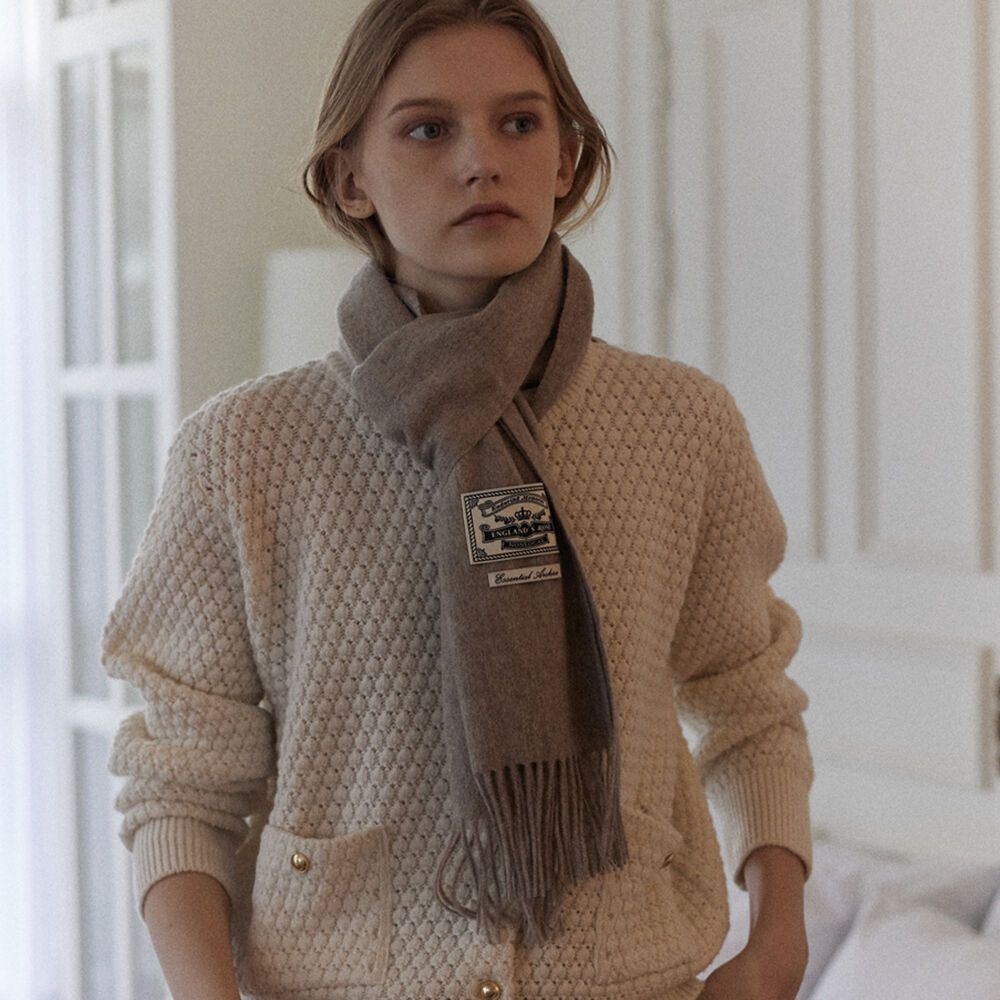 Daily wool muffler - Oat Beige - 감도 깊은 취향 셀렉트샵 29CM