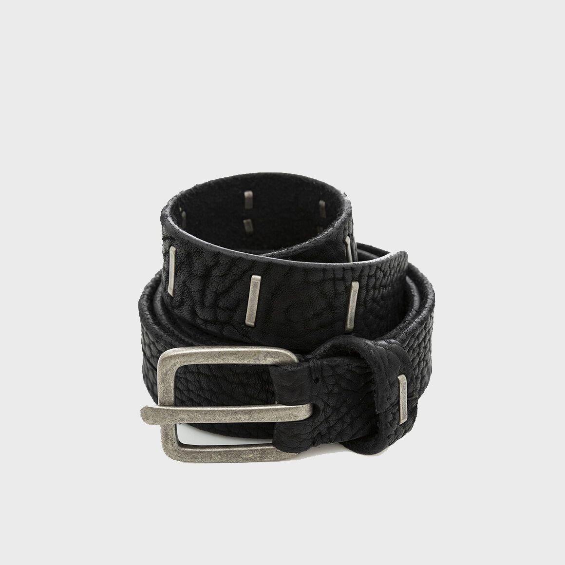 [Golemeth] Silver-Plated Staple Belt _ Bison - 감도 깊은 취향 셀렉트샵 29CM