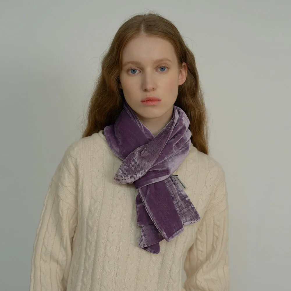 VELVET REVERSIBLE MUFFLER_5COLOR - 감도 깊은 취향 셀렉트샵 29CM