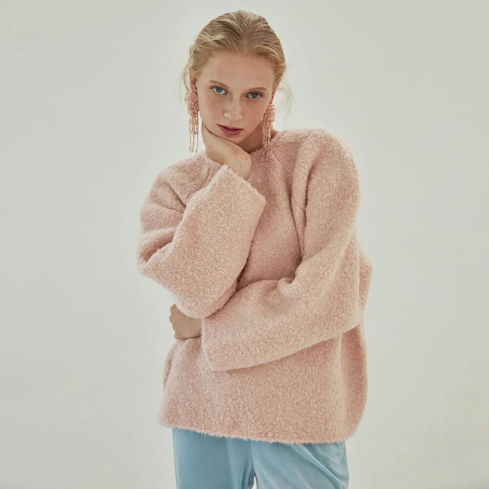 FURRY WOOL KNIT_PEACH - 감도 깊은 취향 셀렉트샵 29CM