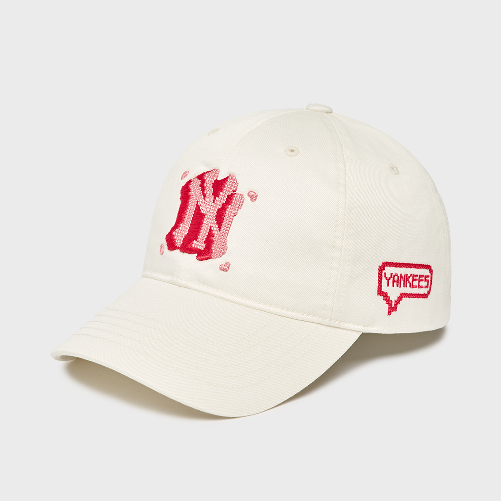 PLAY 컬러풀3D 언스트럭쳐 볼캡 NY (Ivory) - 감도 깊은 취향 셀렉트샵 29CM