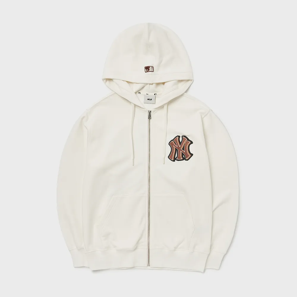 베이직 메가로고 후드집업 NY (Ivory) - 감도 깊은 취향 셀렉트샵 29CM