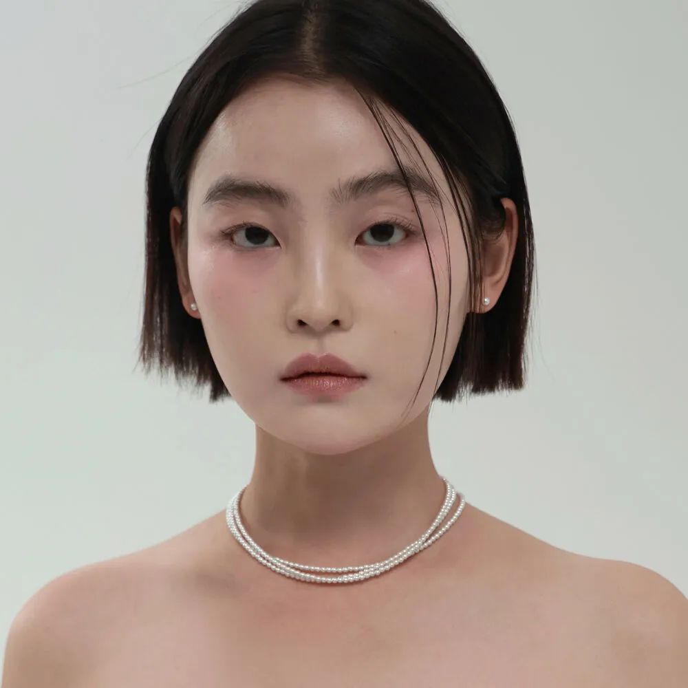 [스와로브스키 진주] 3 pearl necklace - 감도 깊은 취향 셀렉트샵 29CM