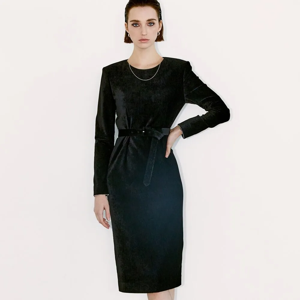Andre Long Pencil Dress [Black] - 감도 깊은 취향 셀렉트샵 29CM