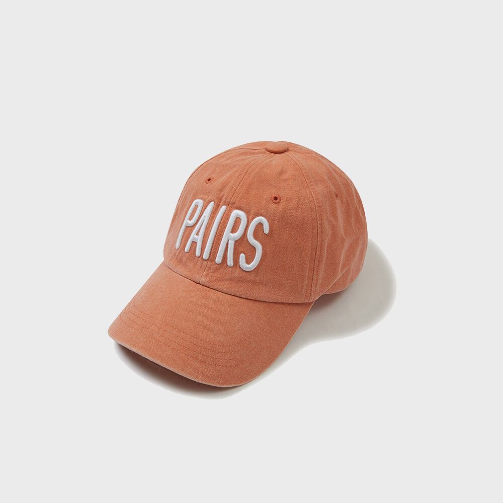 [PAIRS] PAIRS LOGO CAP (5colors) - 감도 깊은 취향 셀렉트샵 29CM