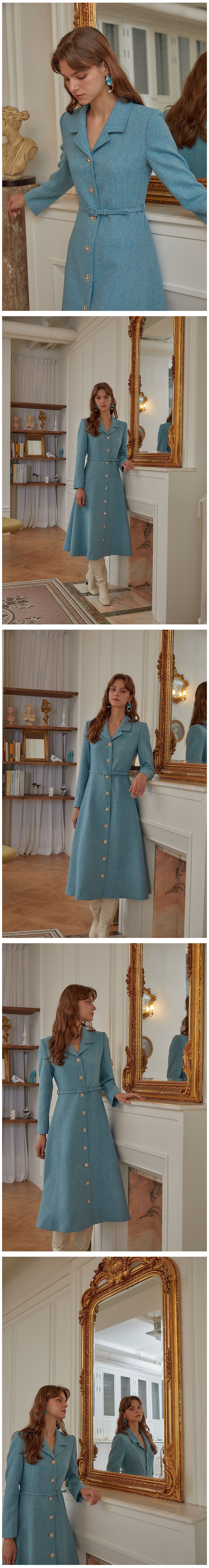 22FW Calla62 EDO Queen OPS Blue[ 원피스 ] - 감도 깊은 취향 셀렉트샵 29CM