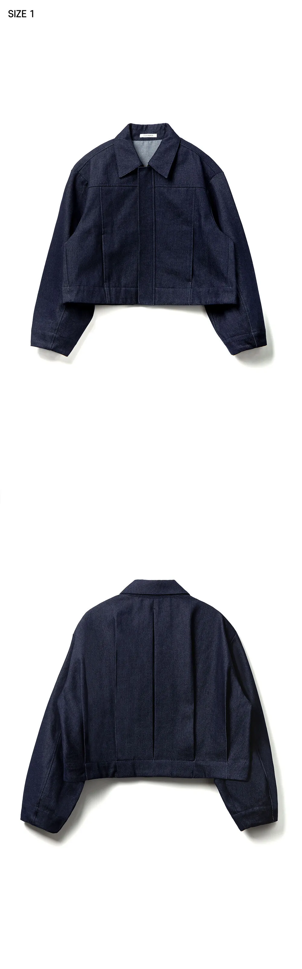 Back pleated jacket Denim - 감도 깊은 취향 셀렉트샵 29CM