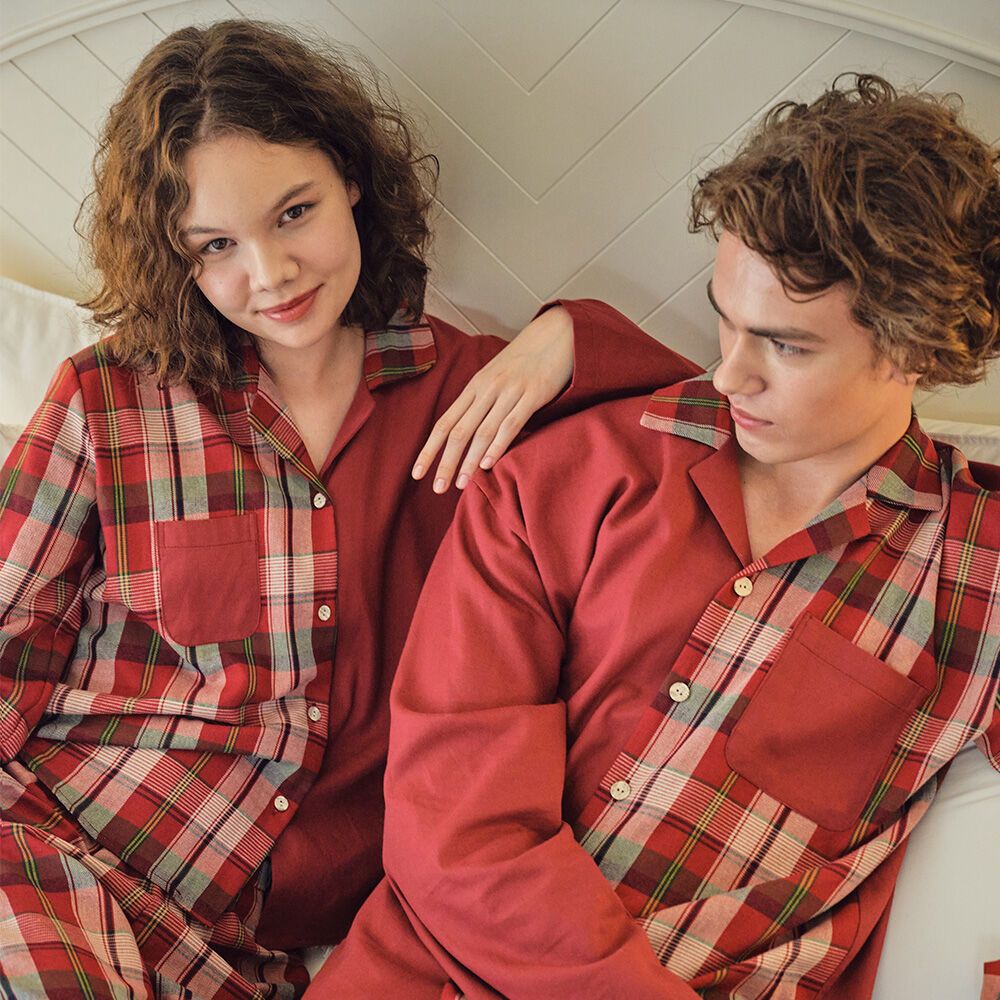 [SET] 메르시 긴팔 페어 커플 파자마(2ea) - 감도 깊은 취향 셀렉트샵 29CM