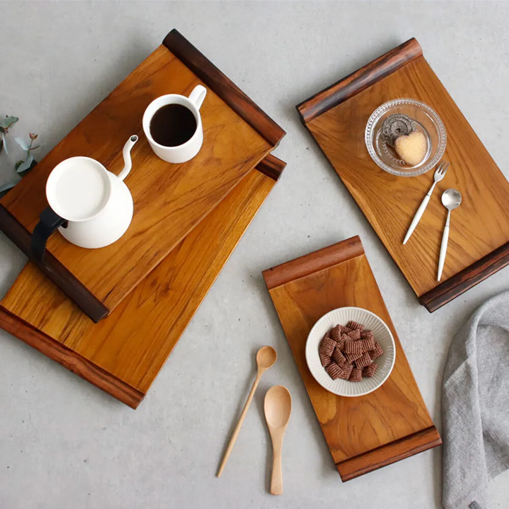 흑단 원목 서빙 트레이 (4size) - 감도 깊은 취향 셀렉트샵 29CM