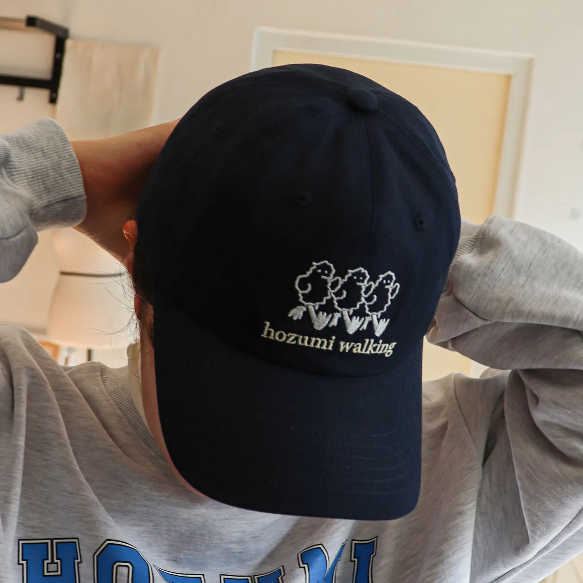 walking cap (navy) - 감도 깊은 취향 셀렉트샵 29CM