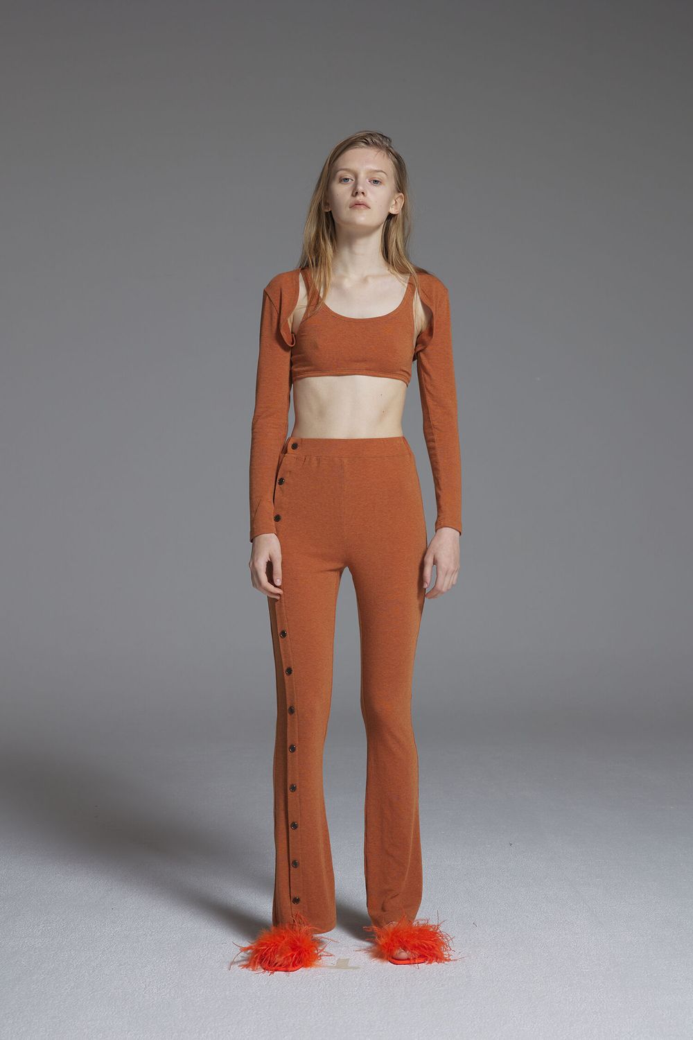 Bright bolero set (orange) - 감도 깊은 취향 셀렉트샵 29CM