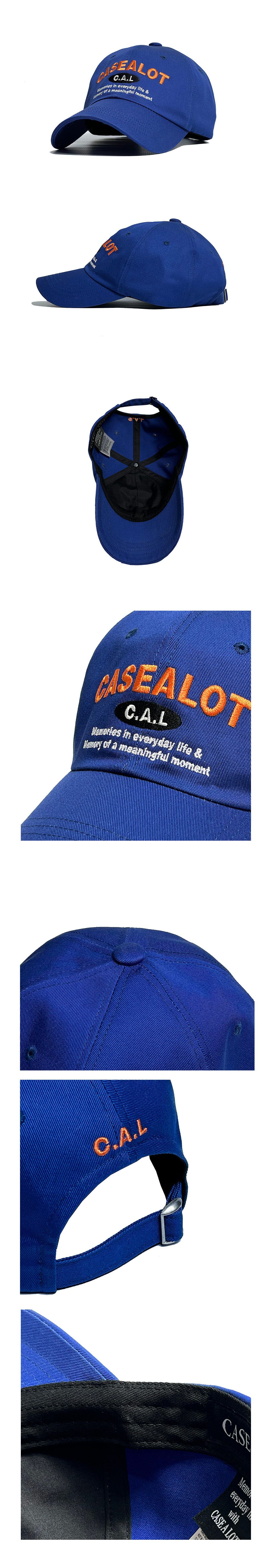 Lettering logo ball cap - blue - 감도 깊은 취향 셀렉트샵 29CM