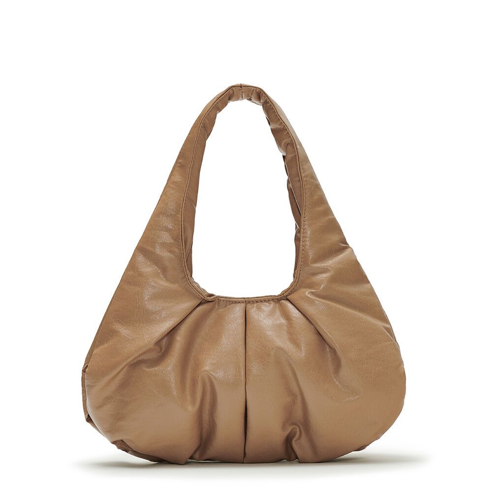 Rustling leather padding bag [Cream, Brown, Black] - 감도 깊은 취향 셀렉트샵 29CM