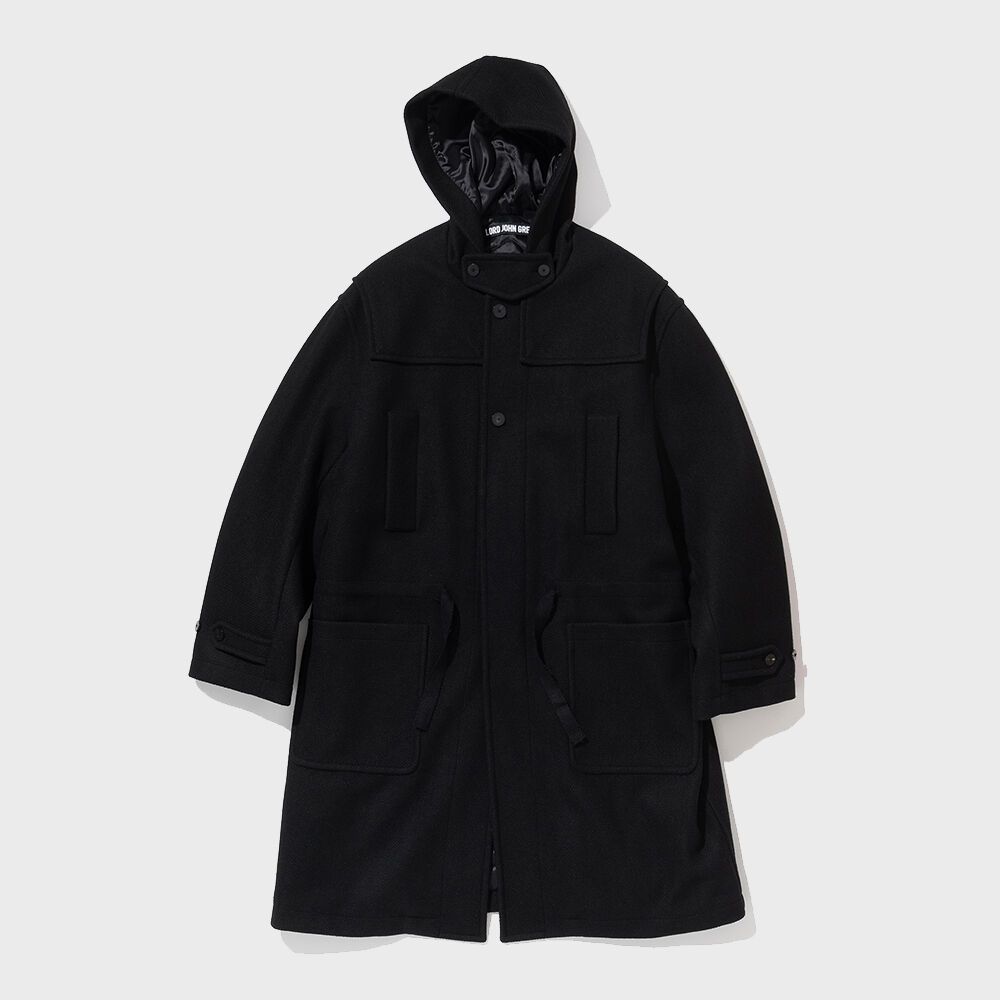 22fw wool hooded coat black - 감도 깊은 취향 셀렉트샵 29CM