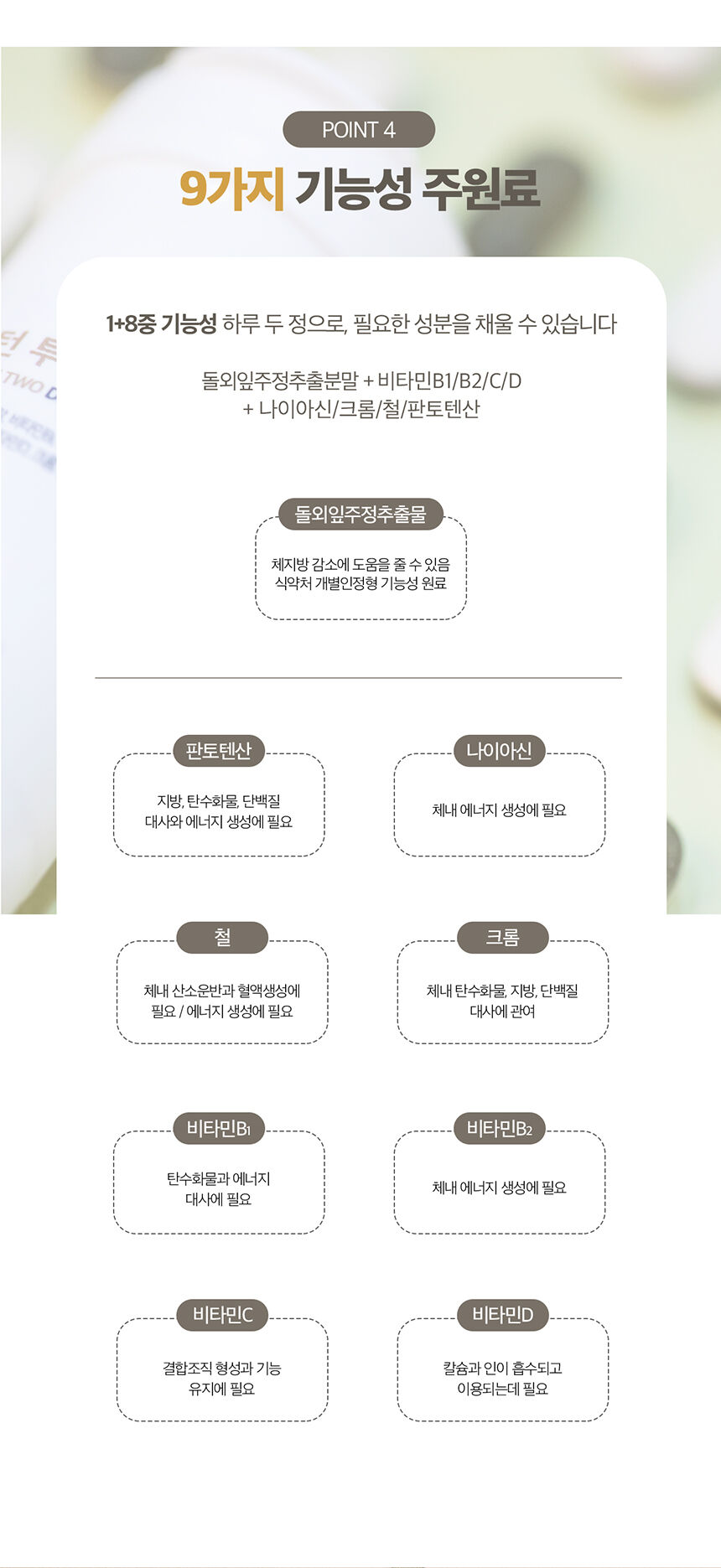 [식약처인증] 리턴 투 다이어트 1box (3병) 식물성 돌외잎주정추출분말 비타민 이중정 - 감도 깊은 취향 셀렉트샵 29CM