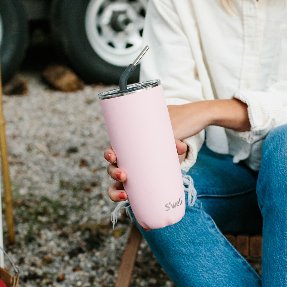 핑크 토파즈 스트로우 텀블러 710ml (커스텀 각인) - 감도 깊은 취향 셀렉트샵 29CM