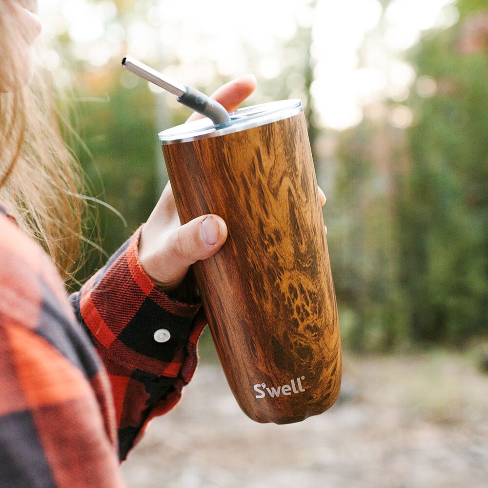 티크우드 스트로우 텀블러 710ml (커스텀 각인) - 감도 깊은 취향 셀렉트샵 29CM