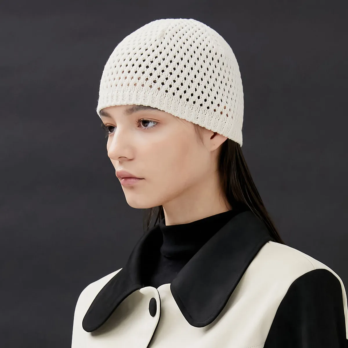 riri 5.Gauge Knit Beanie - Cream (FL-723) - 감도 깊은 취향 셀렉트샵 29CM