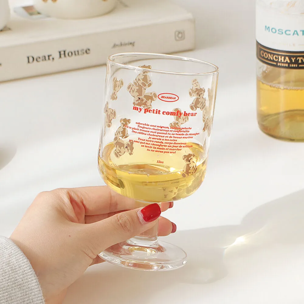 빈티지 베어 카페 글라스 잔 2type - 감도 깊은 취향 셀렉트샵 29CM