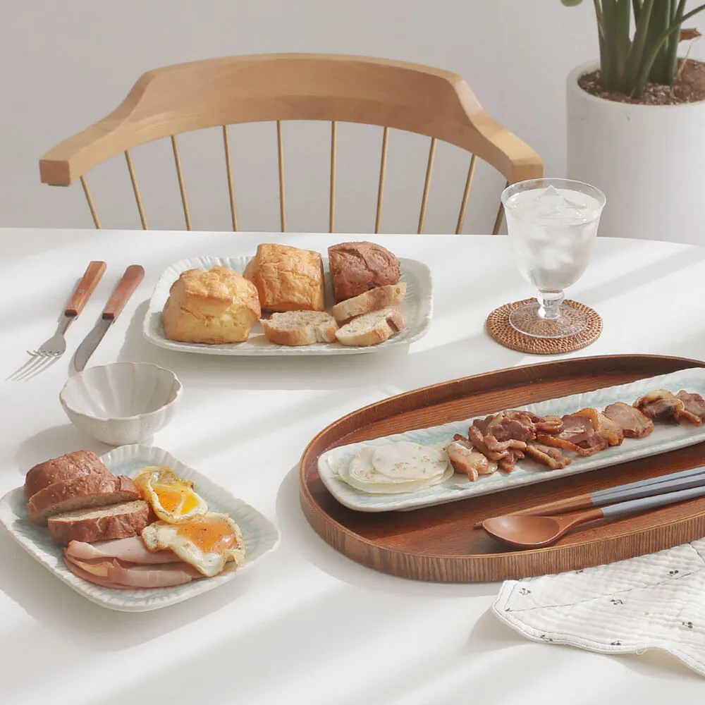 민트 라인 사각접시 (3type) - 감도 깊은 취향 셀렉트샵 29CM