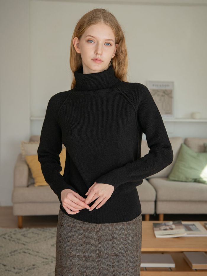 WED_Basic turtle neck_BLACK - 감도 깊은 취향 셀렉트샵 29CM
