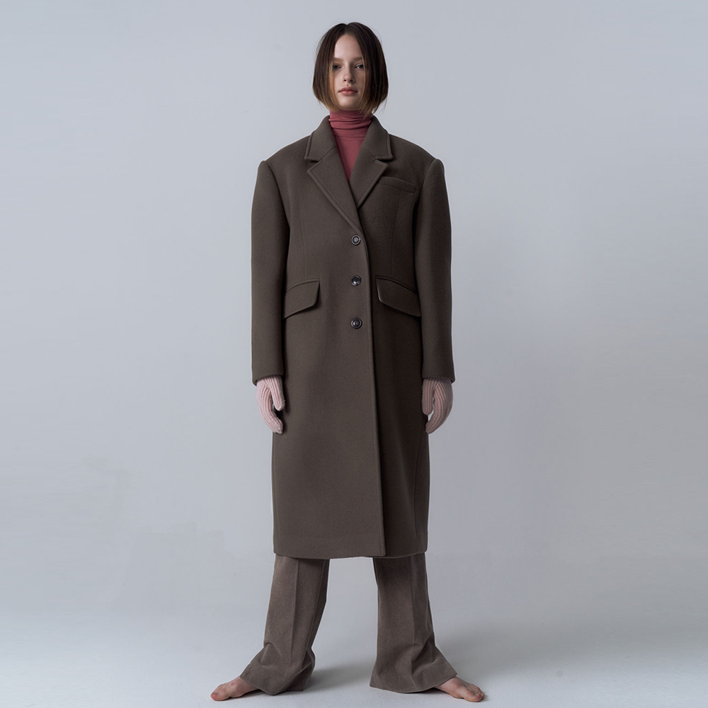 Oversize heavy wool coat(mocha) - 감도 깊은 취향 셀렉트샵 29CM