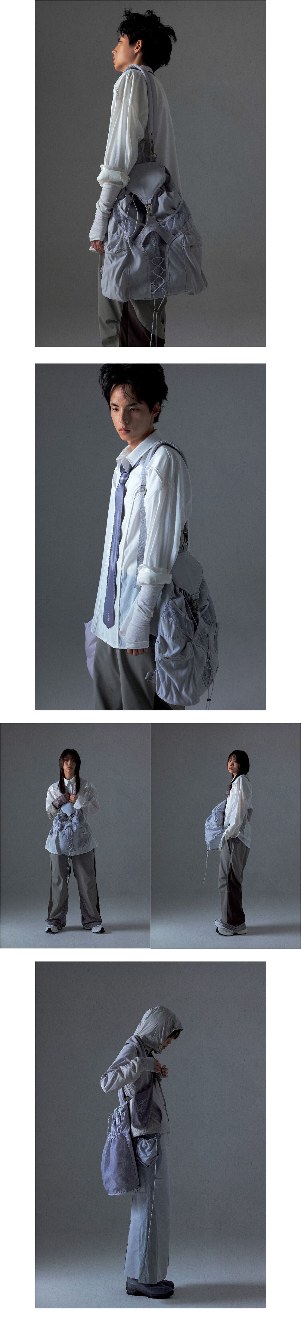 Reversible String Backpack / Grey - 감도 깊은 취향 셀렉트샵 29CM