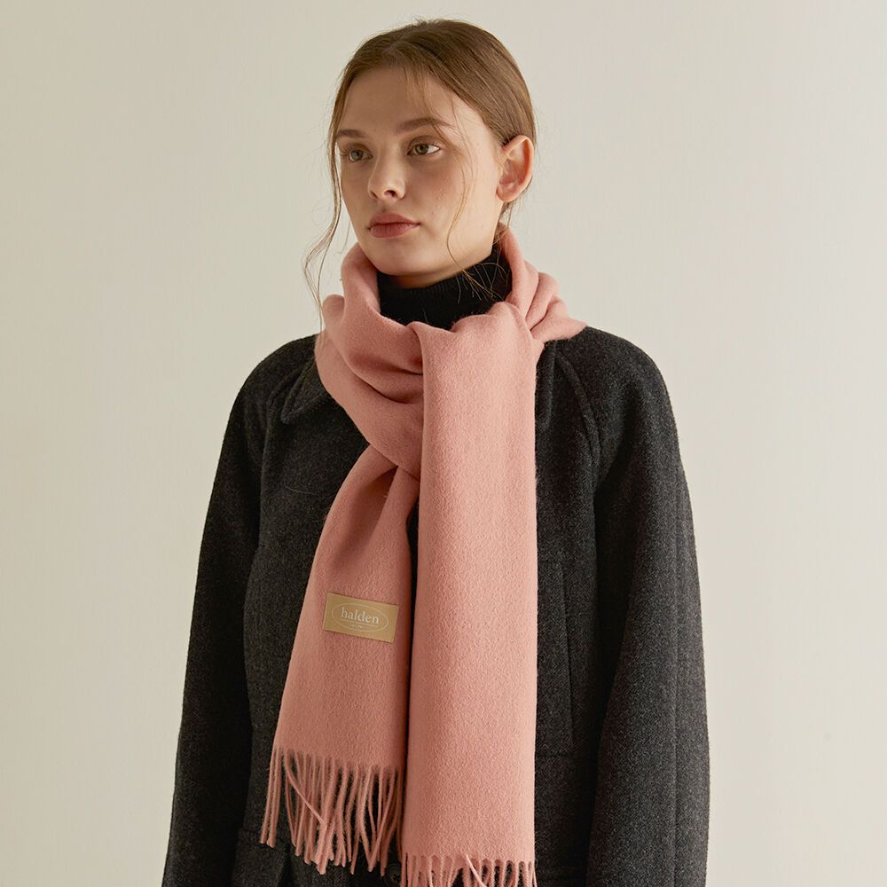wool color muffler (M007_pink) - 감도 깊은 취향 셀렉트샵 29CM