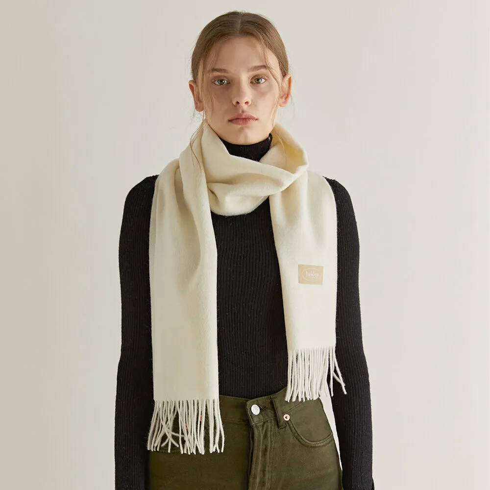 wool color muffler (M007_ivory) - 감도 깊은 취향 셀렉트샵 29CM