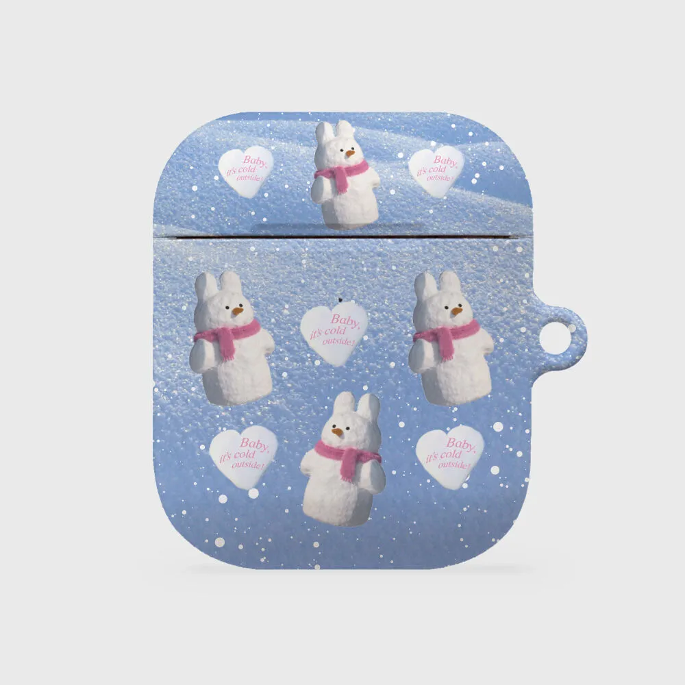 pattern windy snowman [hard 에어팟케이스 시리즈] - 감도 깊은 취향 셀렉트샵 29CM