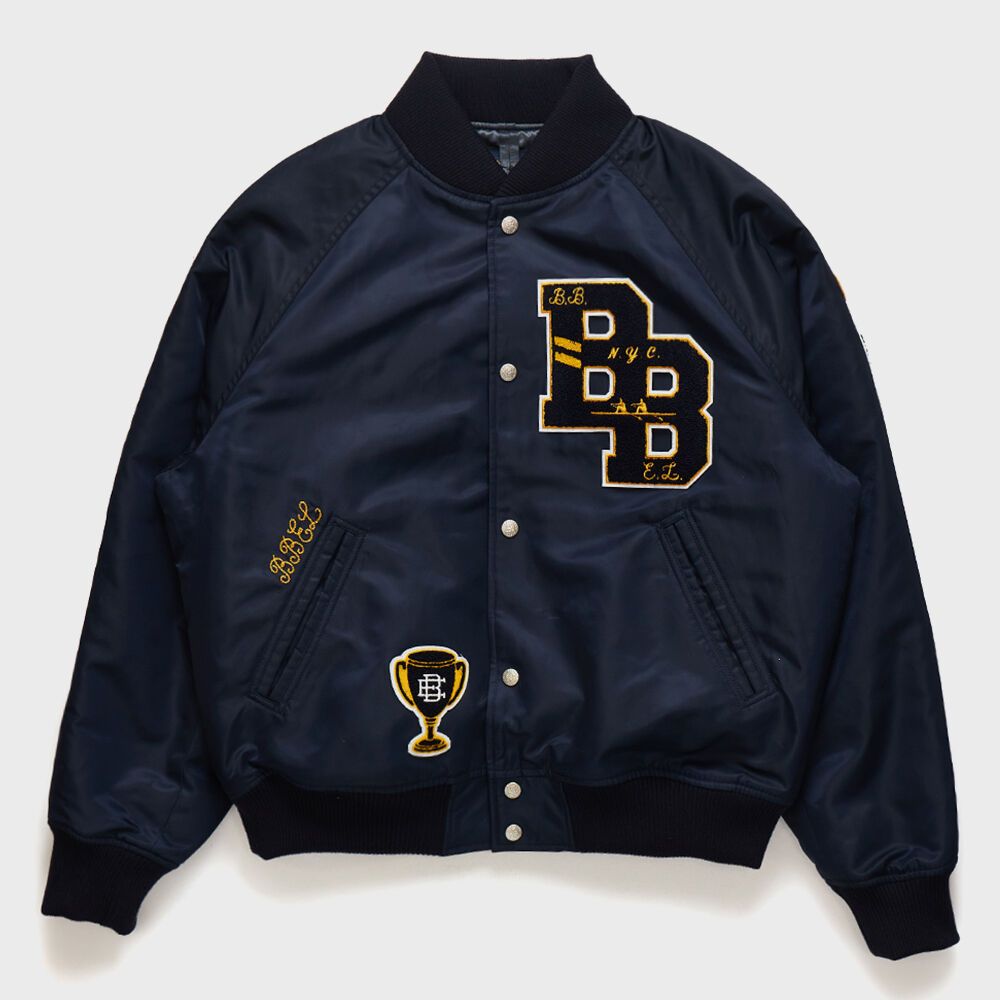 NYLON VARSITY JACKET (STANDARD FIT) / D.NAVY - 감도 깊은 취향 셀렉트샵 29CM