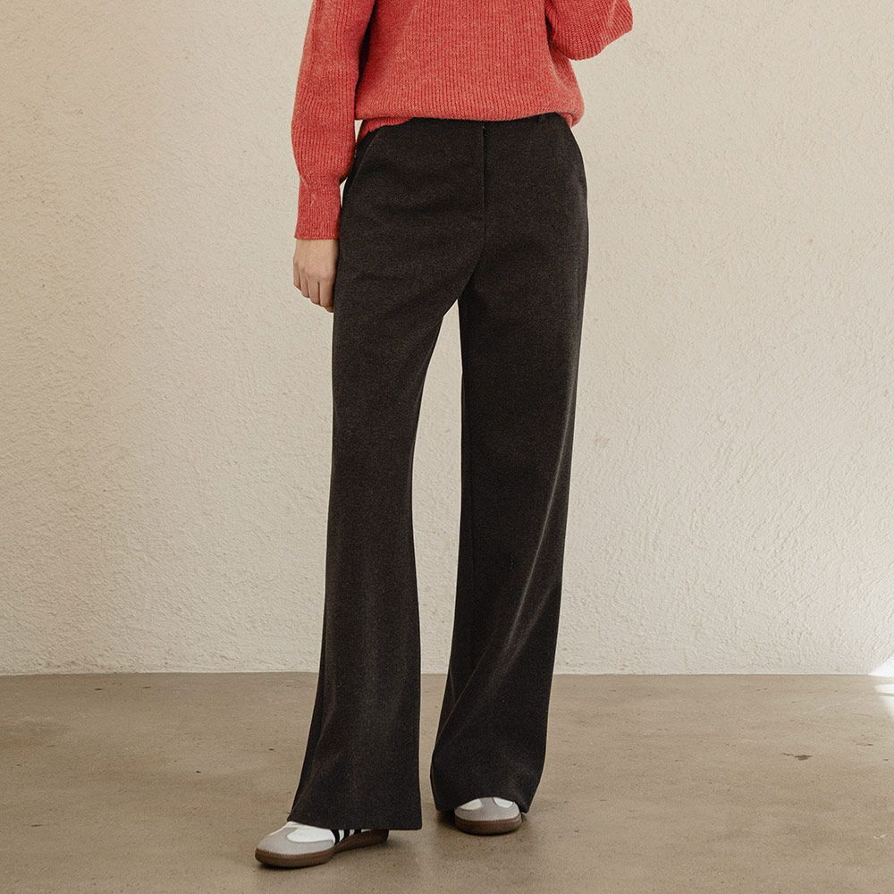 P3135 Vinny boot-cut slacks_Dark gray - 감도 깊은 취향 셀렉트샵 29CM