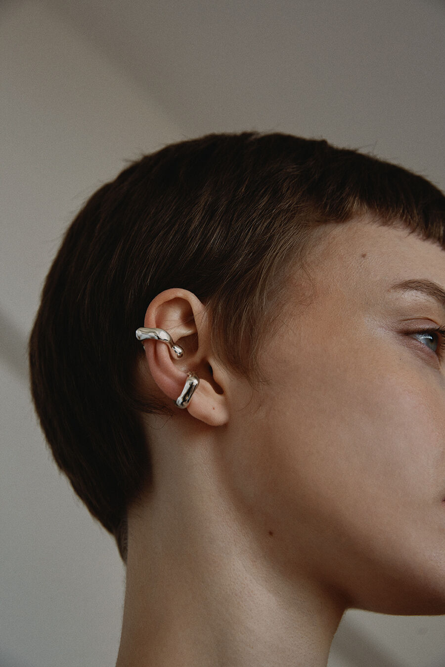 pebble earcuff silver - 감도 깊은 취향 셀렉트샵 29CM