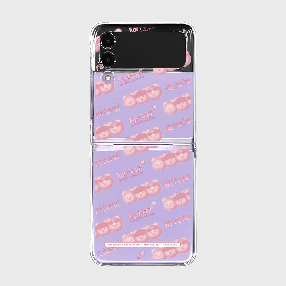 COVY TRIO PATTERN(Z플립-클리어하드) - 감도 깊은 취향 셀렉트샵 29CM