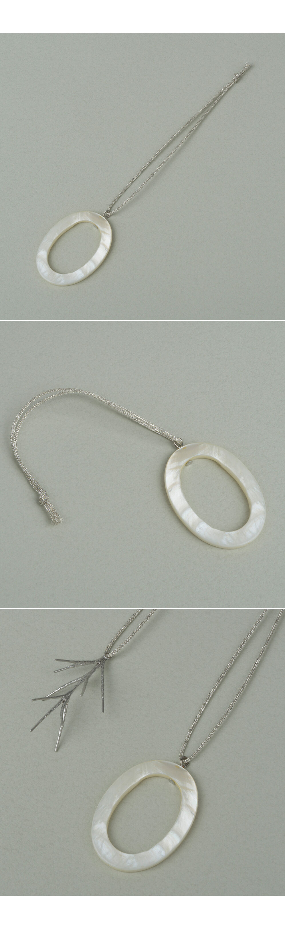 Silver oval nacre ornament [실버 오벌 자개 오너먼트] - 감도 깊은 취향 셀렉트샵 29CM