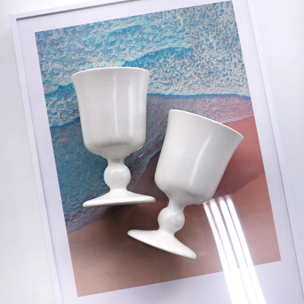 클루니 도자기 고블렛, 막걸리잔 280ml - 감도 깊은 취향 셀렉트샵 29CM