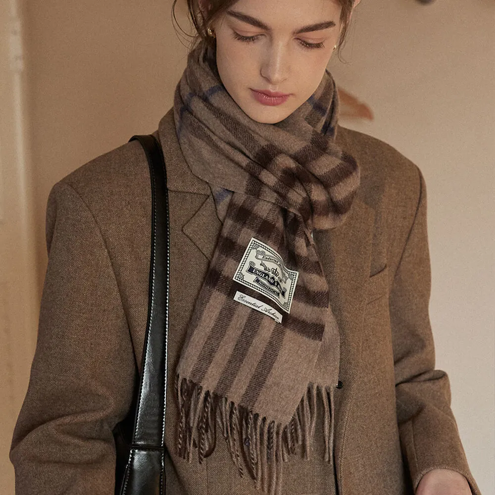 Daily check wool muffler - Beige Check - 감도 깊은 취향 셀렉트샵 29CM