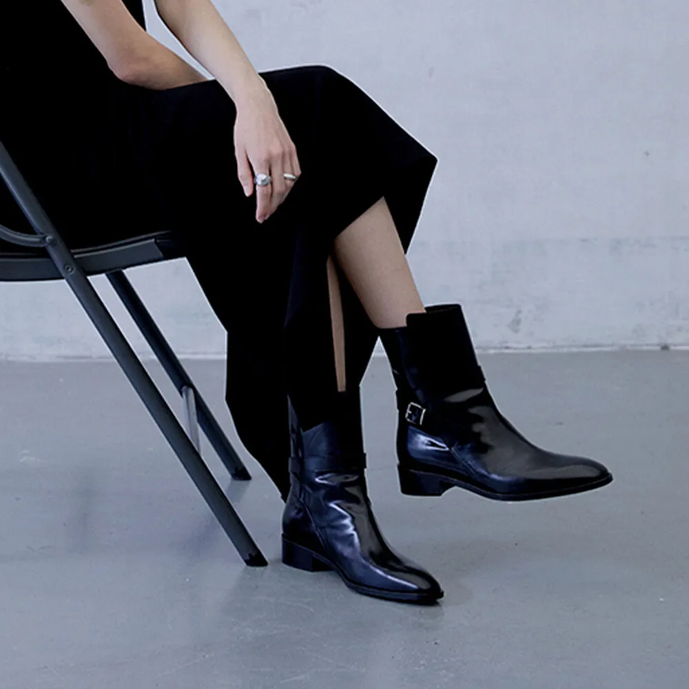 SEKAK mid-calf boots_black - 감도 깊은 취향 셀렉트샵 29CM