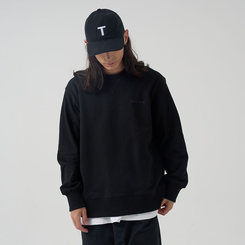 [Tabb Ludens] Basic TL Logo Crewneck Black - 감도 깊은 취향 셀렉트샵 29CM