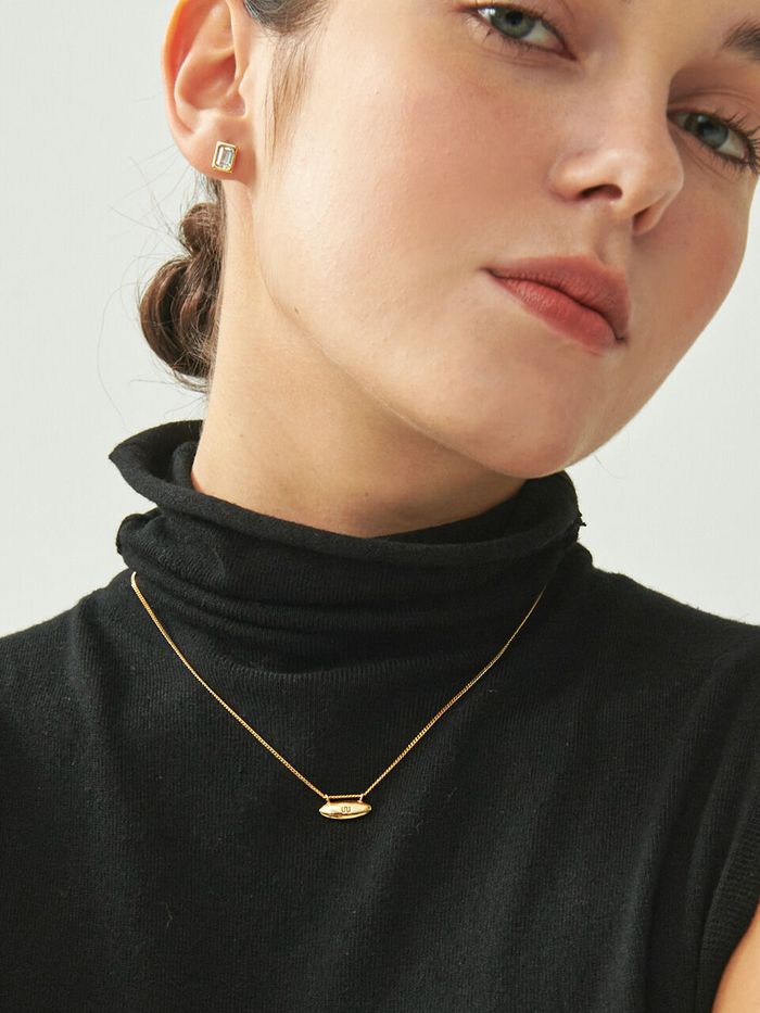 Ovato Silver Necklace In381 [Gold] - 감도 깊은 취향 셀렉트샵 29CM