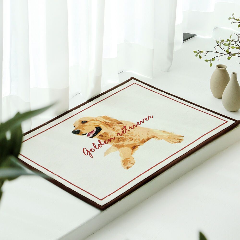 보송보송 코튼라이크 리트리버 발매트 포인트러그 주방매트 4type - 감도 깊은 취향 셀렉트샵 29CM