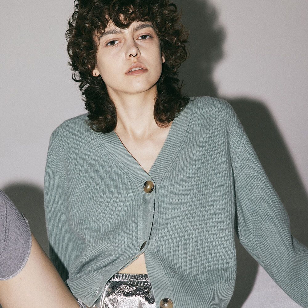 Basic Wool Cardigan Mint - 감도 깊은 취향 셀렉트샵 29CM