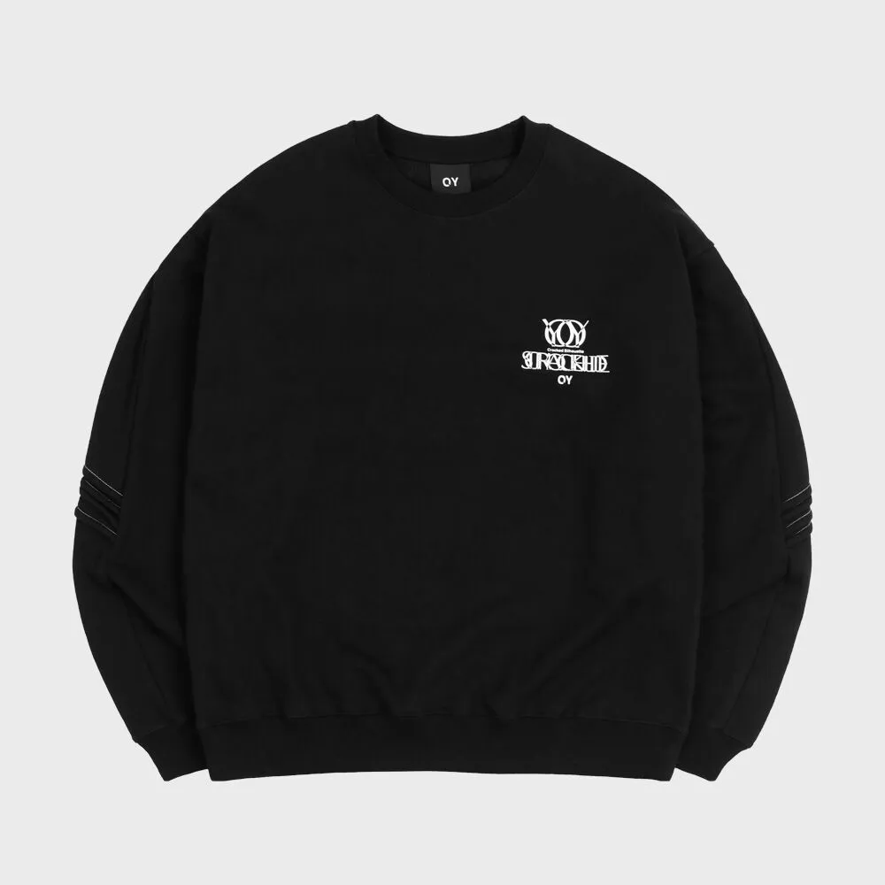 OVERLAY LOGO EMBOSS STITCH MTM-BLACK - 감도 깊은 취향 셀렉트샵 29CM