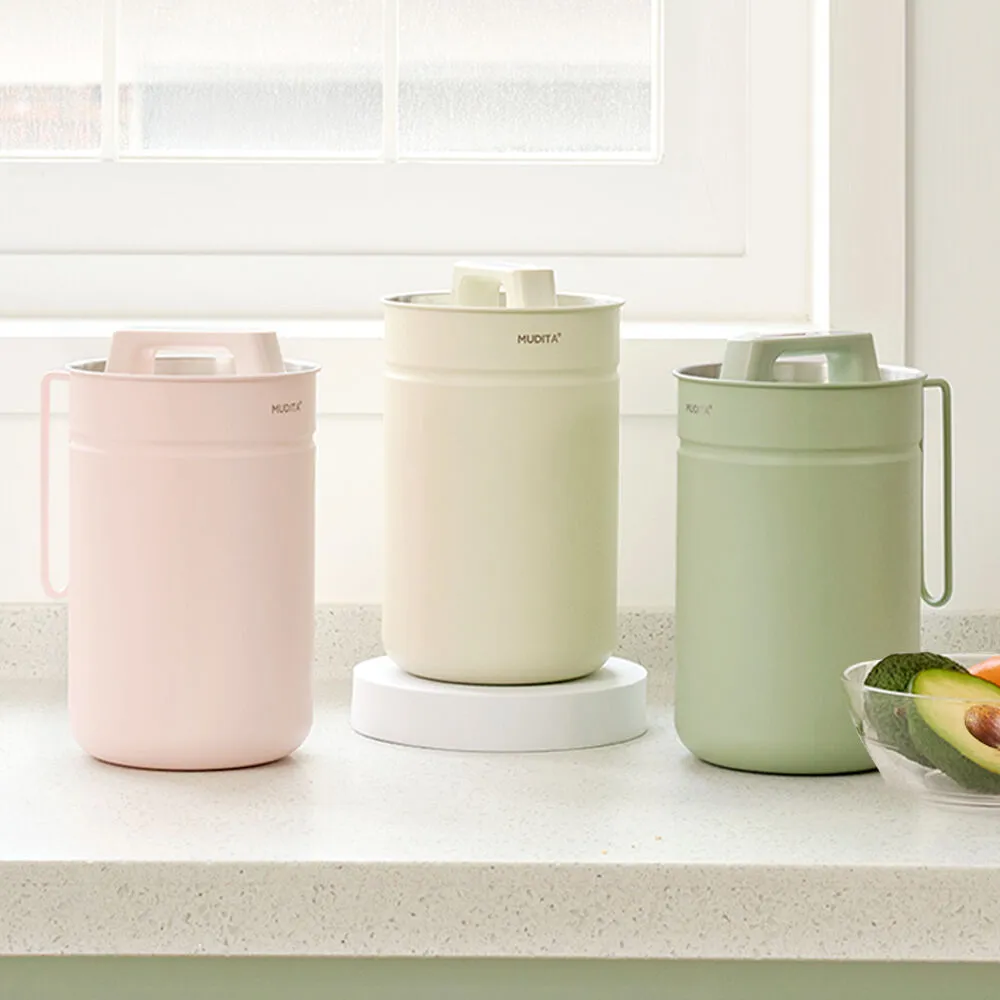 무디타 304 스텐 진공 음식물 쓰레기통 2.8L - 감도 깊은 취향 셀렉트샵 29CM