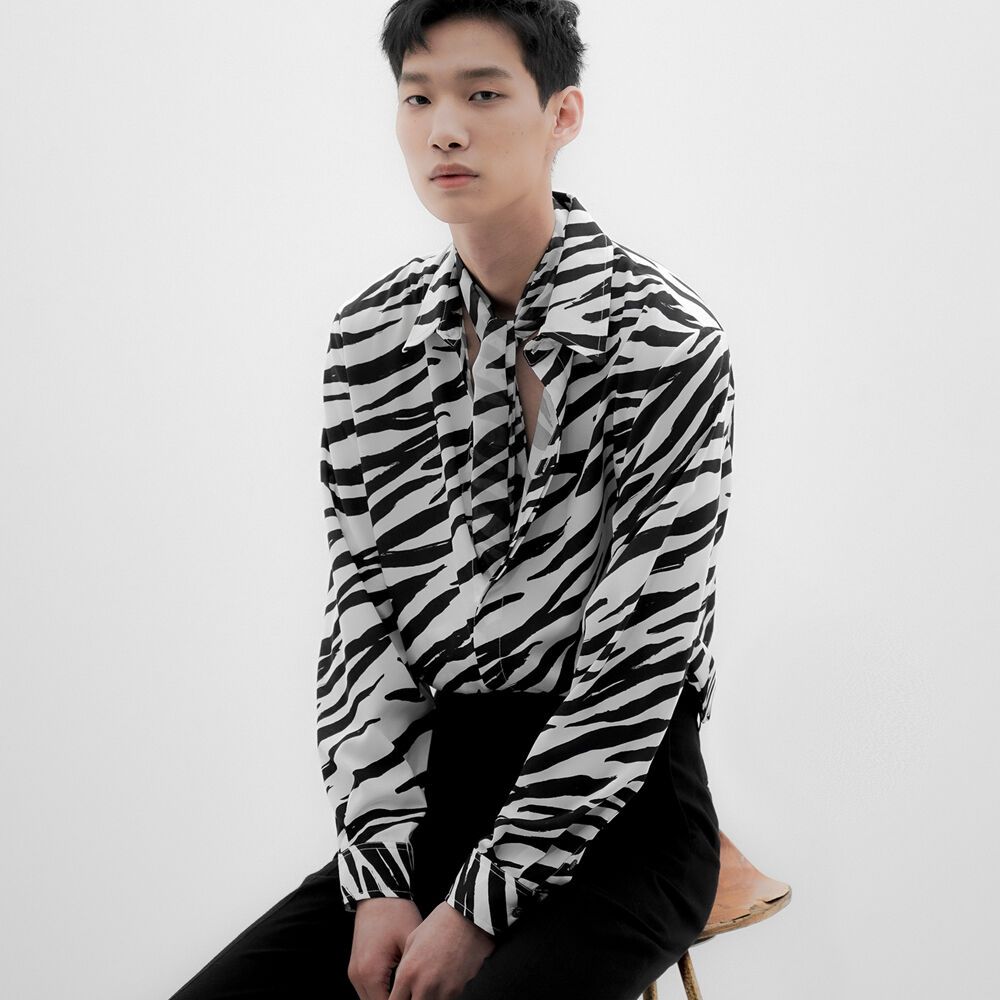 지브라 프린트 셔츠(UNISEX)_UTS-FS31 - 감도 깊은 취향 셀렉트샵 29CM