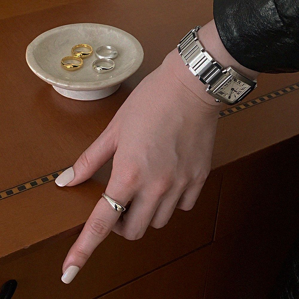 Half Moon Ring - basic ver (925 silver) - 감도 깊은 취향 셀렉트샵 29CM